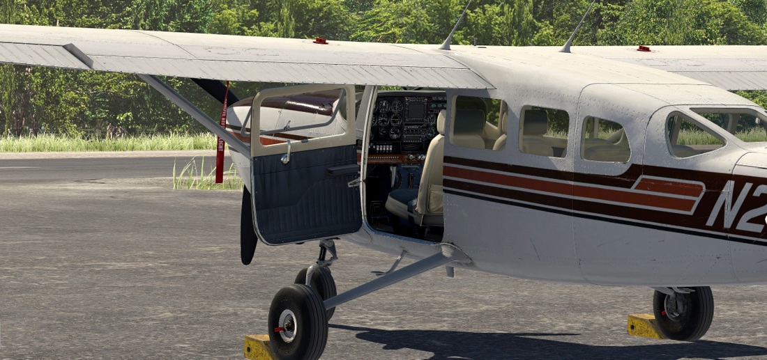 C207 SKYWAGON XPLANE 11 – Alabeo