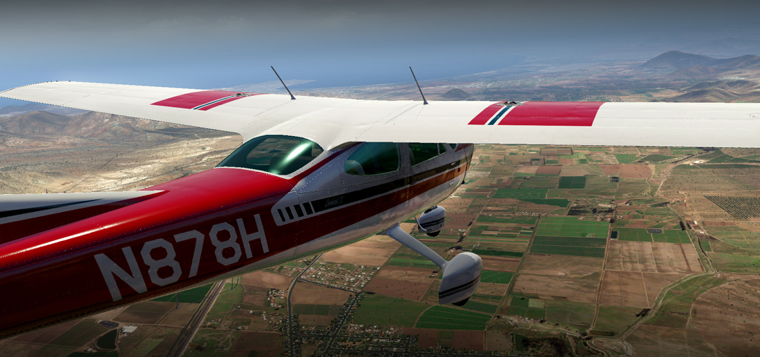 C177 CARDINAL II XPLANE 11 – Alabeo